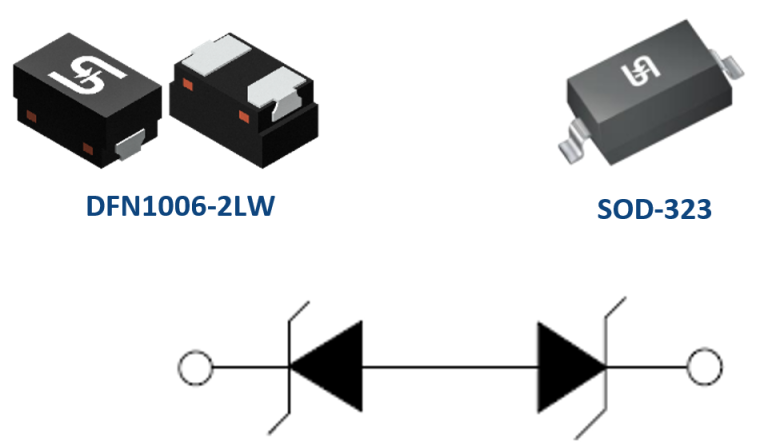 Automotive Bi-directional ESD Protection Diode - Taiwan Semiconductor